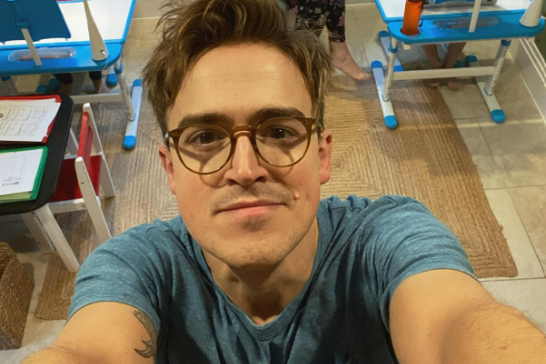 McFly’s Tom Fletcher shares proud dad moment as sons join him...