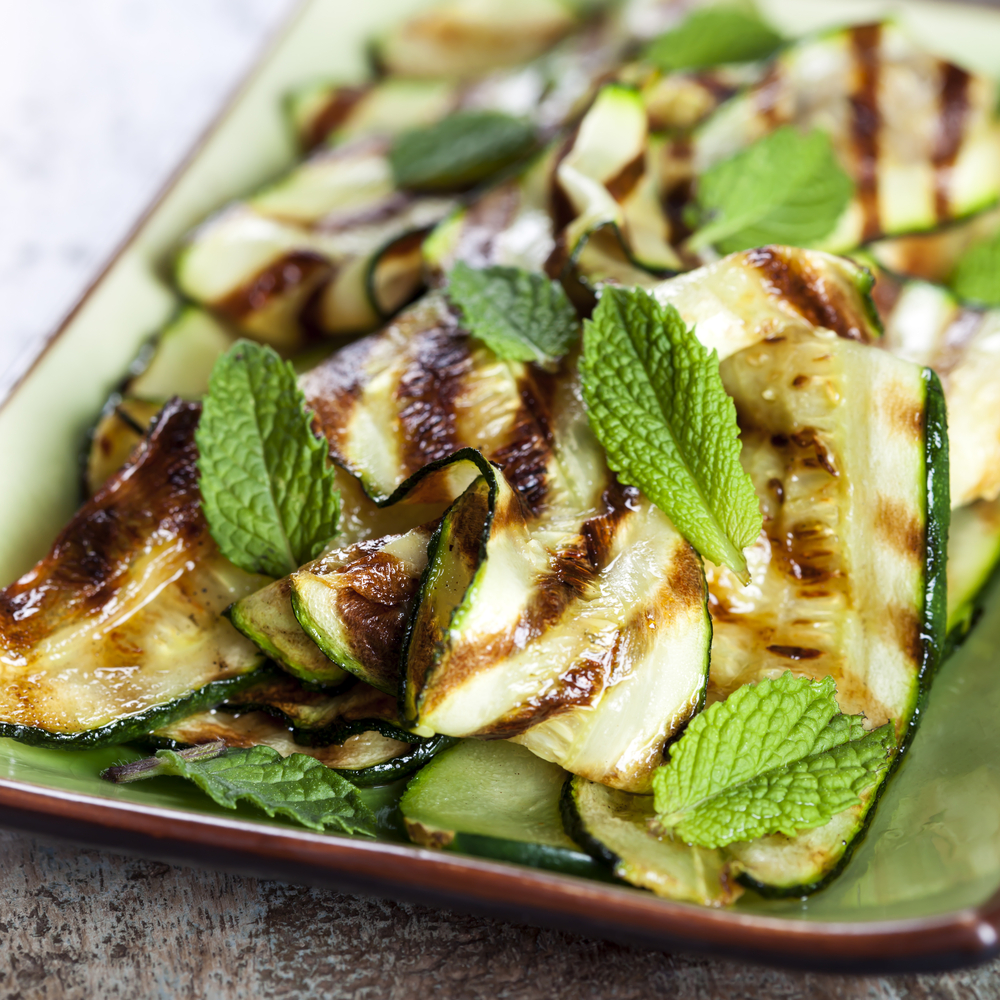 Courgette, cucumber and mint salad | MummyPages.uk