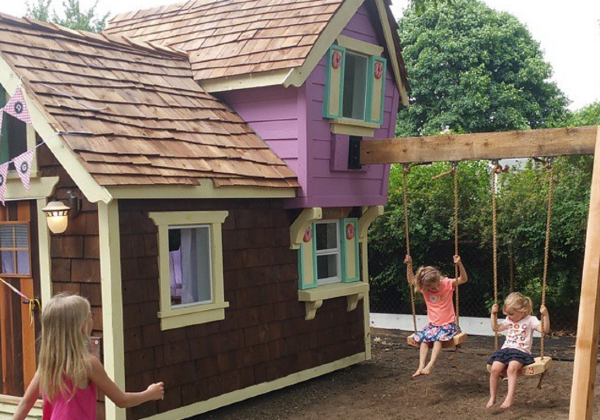 These luxury playhouses are nicer than most houses on the market