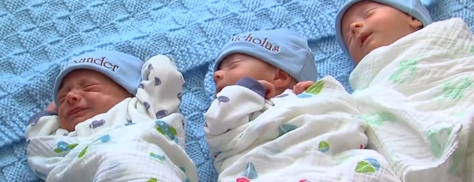 One in a million chance... these triplets are extremely rare...