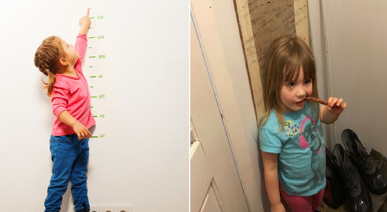 This family’s height chart will make you want to make your own