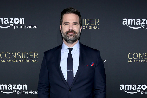 Catastrophe actor Rob Delaney and wife Leah are expecting